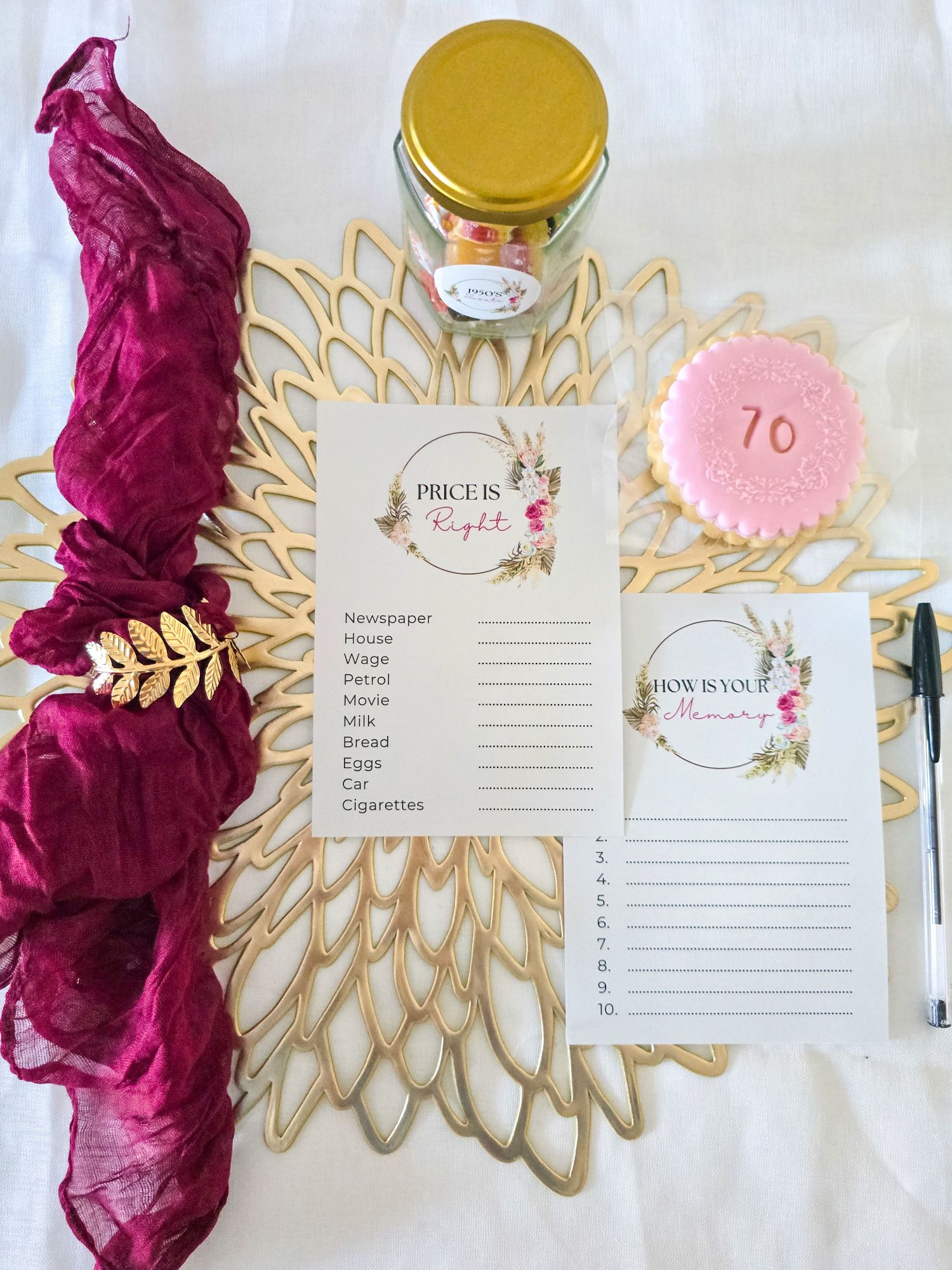 The Price is Right: Birthday Game with Free Printables